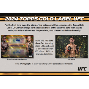 2024 UFC Gold Label Hobby Box