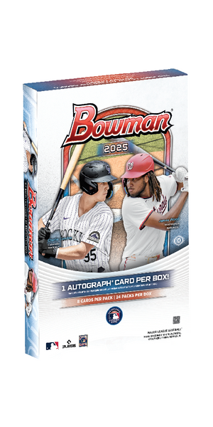 2025 Bowman Baseball Hobby Box | 1 Chrome Auto Per Box