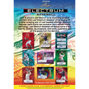 2024 Leaf Electrum Baseball Hobby Box