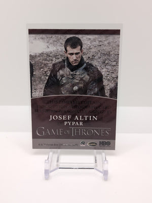 2021 Game of Thrones The Iron Anniversary Series 1 Josef Altin Pypar A